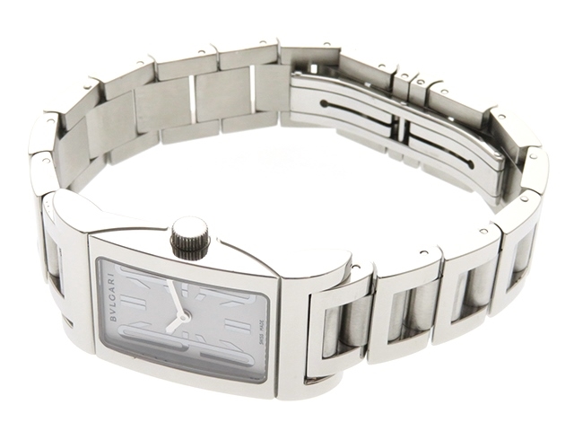 BVLGARI ブルガリ 時計 レッタンゴロ RT39S クオーツ 白文字盤 BVLGARI ブルガリ 時計 レッタンゴロ RT39S クオーツ 白文字盤
