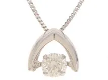 JEWELRY ジュエリー ネックレス PT850 ダイヤモンド/0.306ct 2.7g 2120700007425【472】H の購入なら「質」の大黒屋（公式）