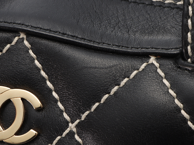CHANEL シャネル ワイルドステッチ ハンドバッグ ボストンバッグ CHANEL シャネル ワイルドステッチ ハンドバッグ ボストンバッグ