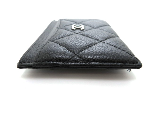 CHANEL シャネル カードケース A31510 キャビアスキン ブラック CHANEL シャネル カードケース A31510 キャビアスキン ブラック