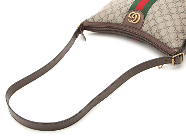 GUCCI グッチ オフディア GG スモールショルダーバッグ ベージュ PVC/カーフ 598125【460】2143000644220 の ...