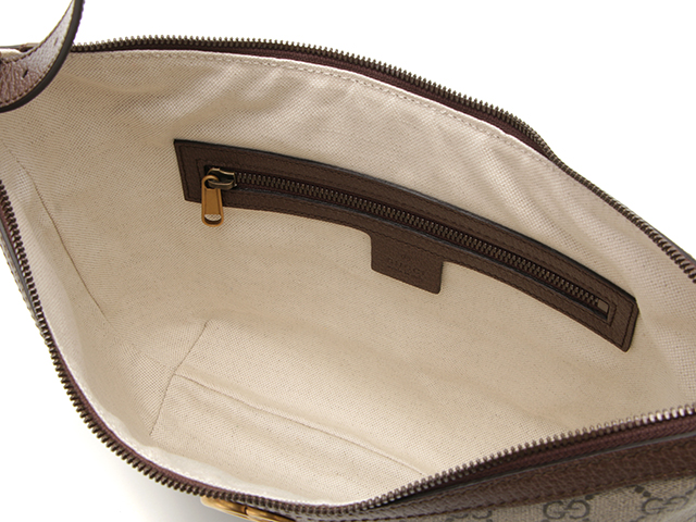 GUCCI グッチ オフディア GG スモールショルダーバッグ ベージュ PVC/カーフ 598125【460】2143000644220 の ...