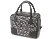 LOEWE ロエベ アマソナ19 スクエア ネイビー ブラック LOEWE ロエベ アマソナ19 スクエア ネイビー ブラック