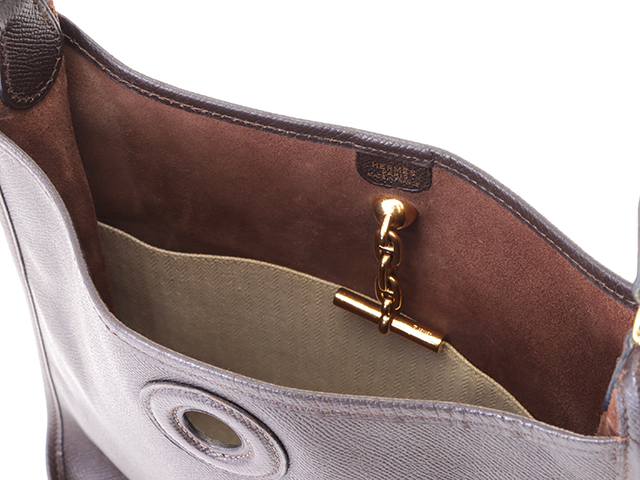 HERMES エルメス ヴェスパPM クシュベル ダークブラウン GP HERMES エルメス ヴェスパPM クシュベル ダークブラウン GP
