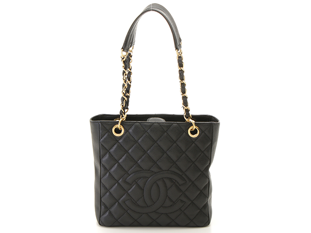 CHANEL シャネル PSTトート A50994 キャビアスキン ブラック CHANEL シャネル PSTトート A50994 キャビアスキン ブラック