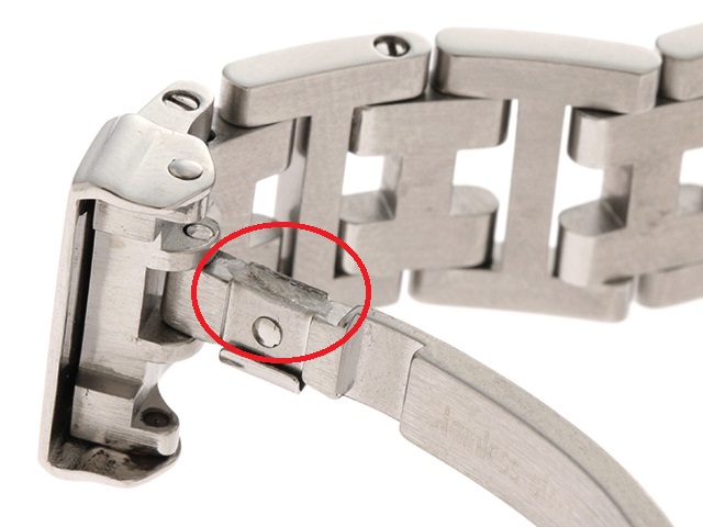 HERMES エルメス クリッパー CL4.210 ピンクアラビア文字盤 SS HERMES エルメス クリッパー CL4.210 ピンクアラビア文字盤 SS