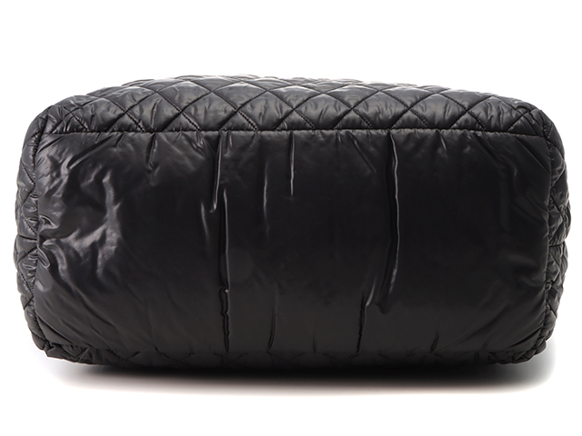 CHANEL シャネル ココ・コクーン トートバッグ ブラック CHANEL シャネル ココ・コクーン トートバッグ ブラック