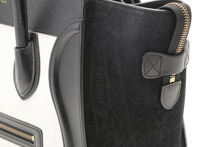 CELINE セリーヌ ラゲージ ミディアムショッパー ブラック CELINE セリーヌ ラゲージ ミディアムショッパー ブラック