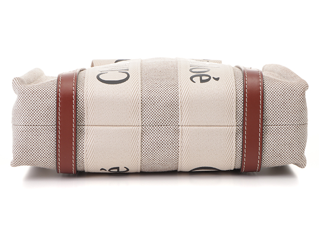 Chloe クロエ ウッディスモールトートバッグ ブラウン Chloe クロエ ウッディスモールトートバッグ ブラウン
