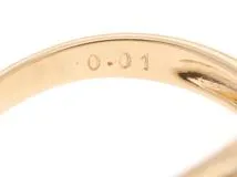 JEWELRY ジュエリー リング 指輪 K18イエローゴールド パール ダイヤモンド 0.01ct 約2.5g 9号 2146000400636【430】 の購入なら「質」の大黒屋（公式）