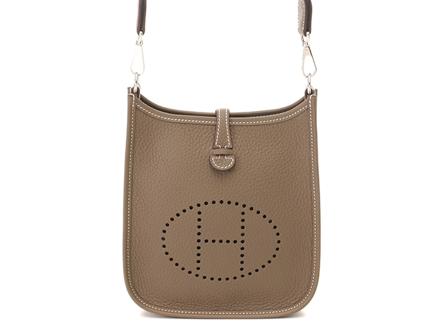 HERMES エルメス エヴリンTPM ショルダーバッグ エトゥープ／SV トリヨンクレマンス 433 の購入なら「質」の大黒屋（公式）