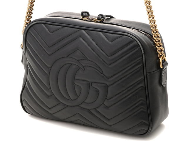 GUCCI グッチ GGマーモント キルティングチェーンショルダー GUCCI グッチ GGマーモント キルティングチェーンショルダー