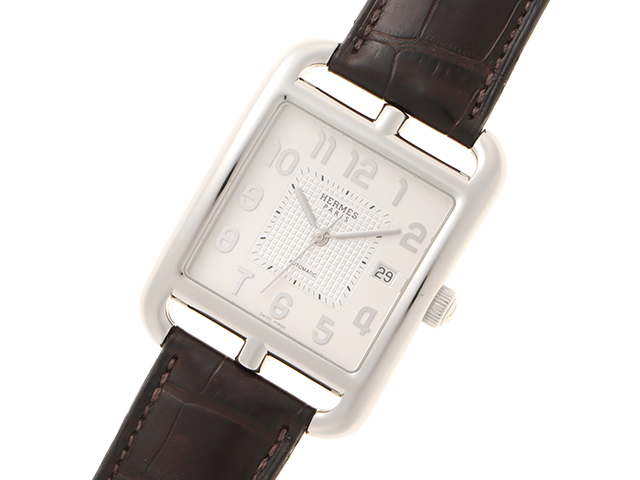 HERMES エルメス ケープコッド メカニカル CD6.710 革に□Q刻印 HERMES エルメス ケープコッド メカニカル CD6.710 革に□Q刻印
