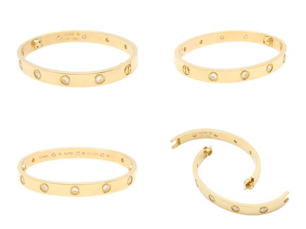 Cartier カルティエ 貴金属・宝石 ラブブレスレット バングル YG Cartier カルティエ 貴金属・宝石 ラブブレスレット バングル YG