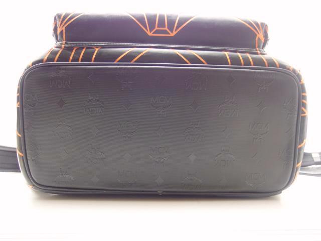 MCM エムシーエム バイオニック バックパック ブラック/オレンジ MCM エムシーエム バイオニック バックパック ブラック/オレンジ