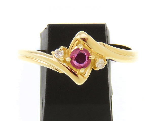 VENDOME AOYAMA ヴァンドーム青山 リング K18 ルビー ダイヤモンド 約1.9g 11号【472】HA の購入なら「質」の大黒屋（公式）