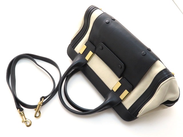Chloe クロエ アリス 2WAYショルダー 02.13.50.65 アイボリー Chloe クロエ アリス 2WAYショルダー 02.13.50.65 アイボリー