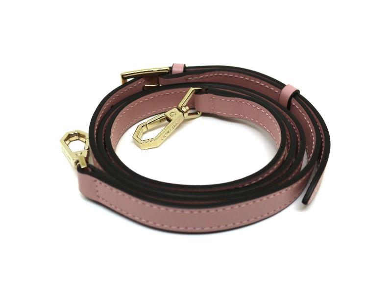 JIMMY CHOO ジミーチュウ ミニ ノースサウス トート ピンク PVC JIMMY CHOO ジミーチュウ ミニ ノースサウス トート ピンク PVC
