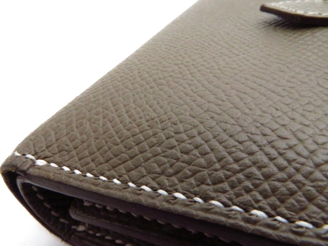 HERMES エルメス 三つ折り財布 ベアン コンビネ エトゥープ HERMES エルメス 三つ折り財布 ベアン コンビネ エトゥープ