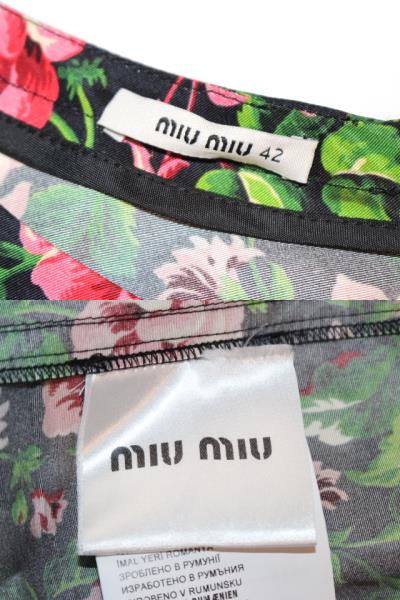miu miu ミュウミュウ ワンピース レディース42 ノースリーブ miu miu ミュウミュウ ワンピース レディース42 ノースリーブ